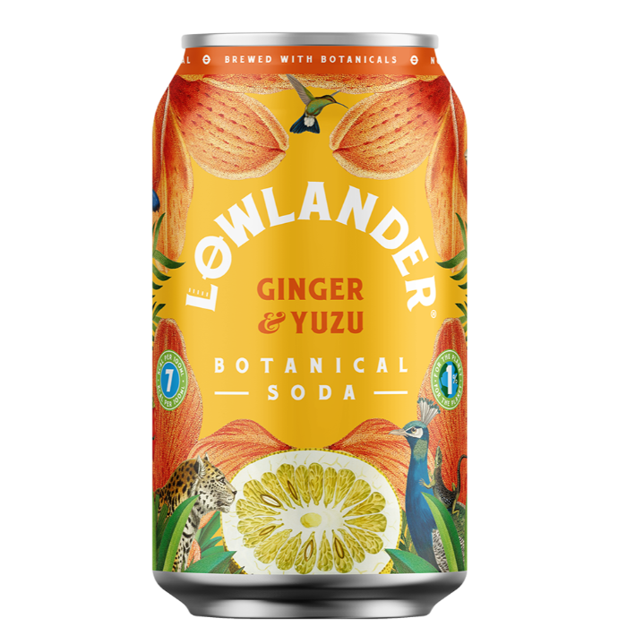 Botanical Soda Ginger & Yuzu